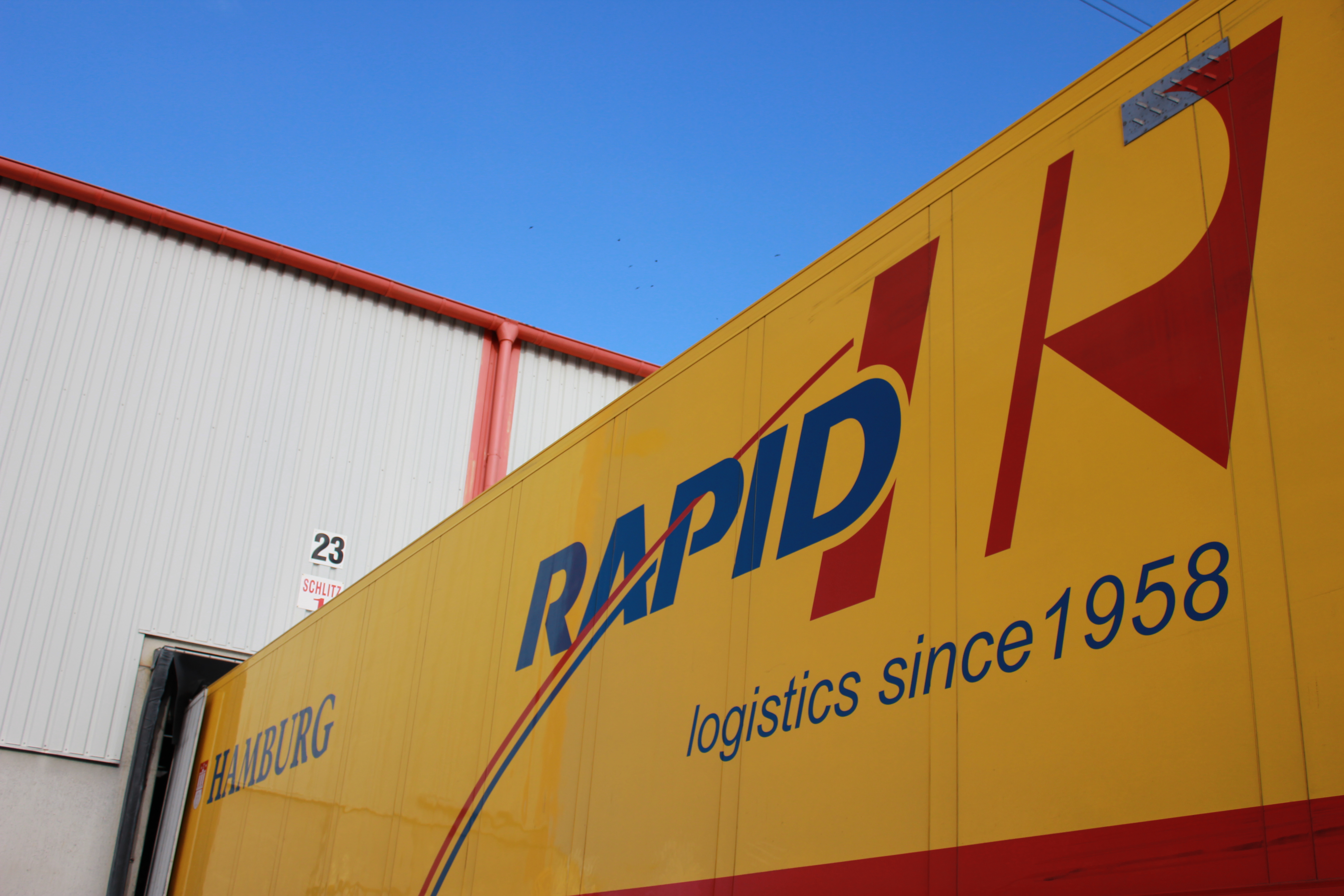 RAPID LOGISTICS - HAMBURGER SPEDITION bietet wöchentliche Abfahrten von ...
