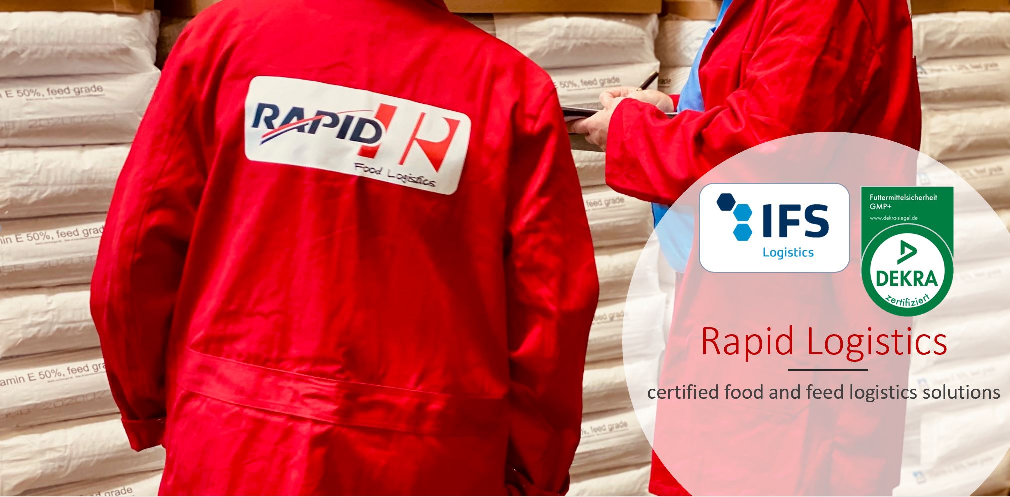 IFS Logistics und GMP+ Logistiklösungen - Rapid Logistics